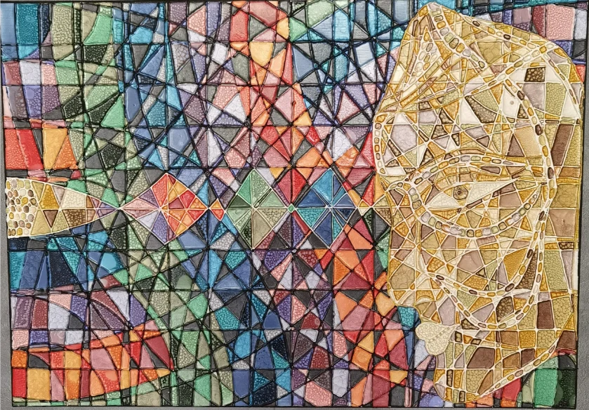 Awakening Art: "Surfing Through Illusion: Unleashing Intuitive Vision